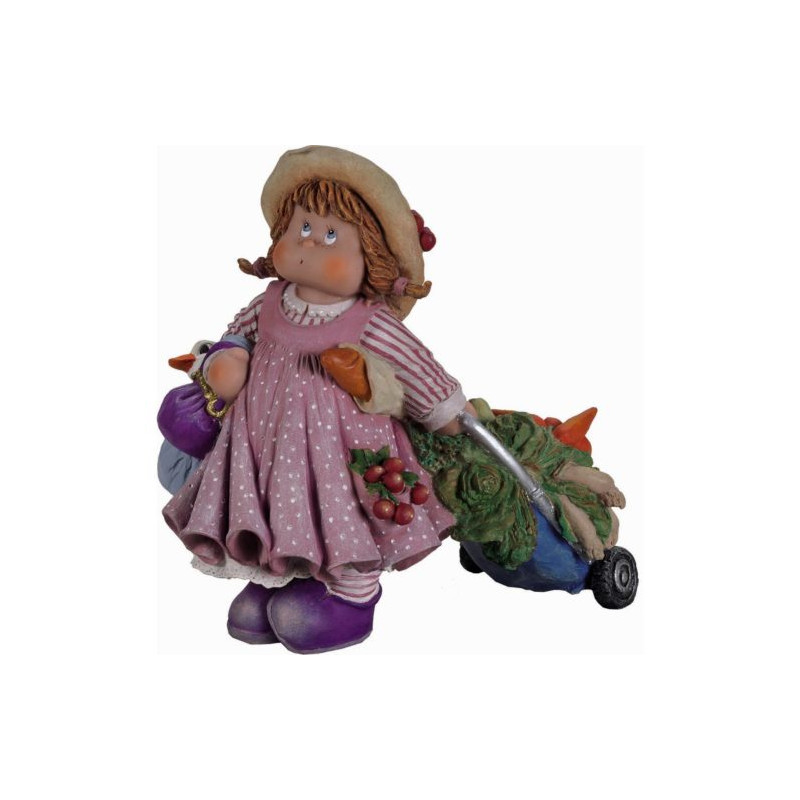 Figuras de marmolina para pintar cuqui en el mercado